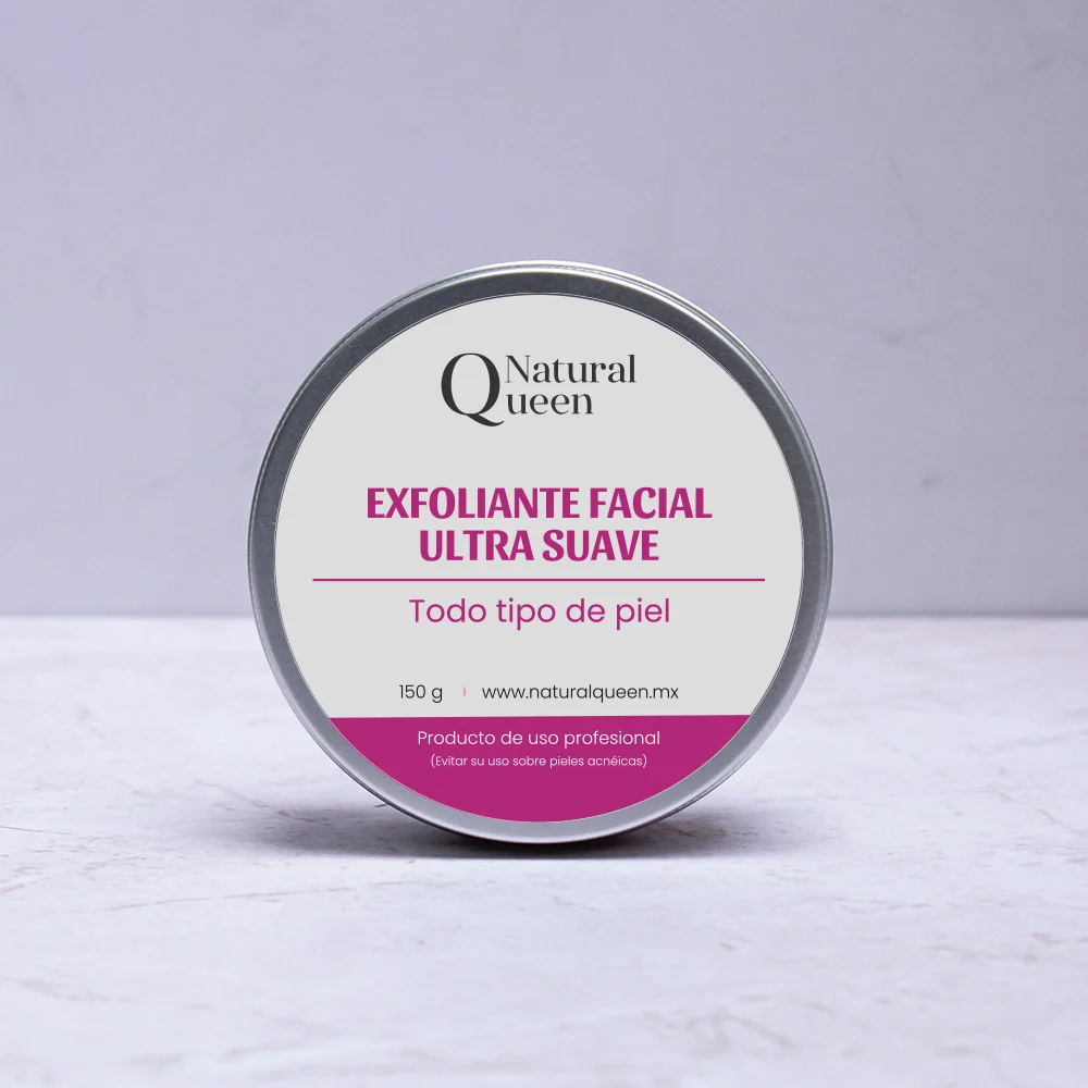 Exfoliante facial - Natural Queen - The Home Spa