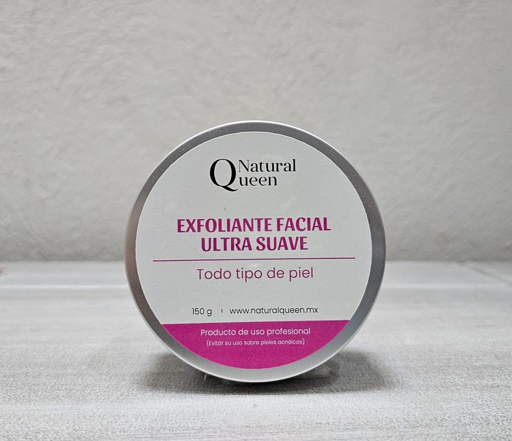 Exfoliante facial - Natural Queen - The Home Spa